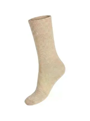 Wolford Terry-panelled Ribbed-trim Socks