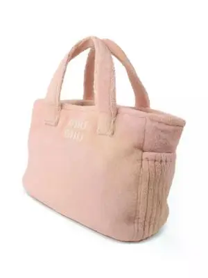 Miu Miu Terry Cloth Tote Bag