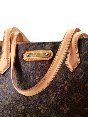 LOUIS VUITTON Wilshire Handbag Monogram Canvas Mm Tote Bag