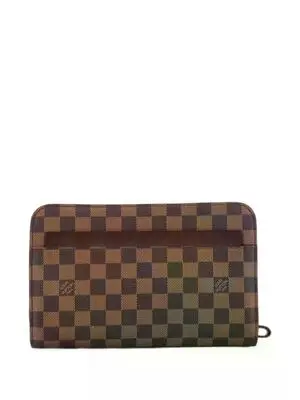 LOUIS VUITTON Pochette Saint Louis Damier Clutch Bag