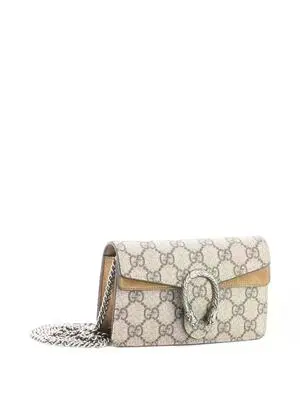 Gucci Dionysus Bag Gg Coated Canvas Super Mini Crossbody Bag