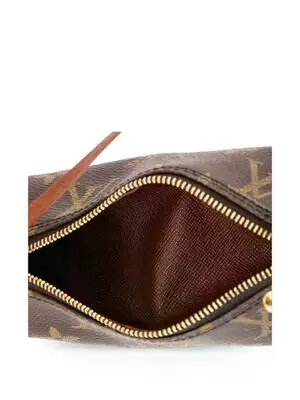 LOUIS VUITTON Papillon Pochette Monogram Canvas Mini Clutch Bag