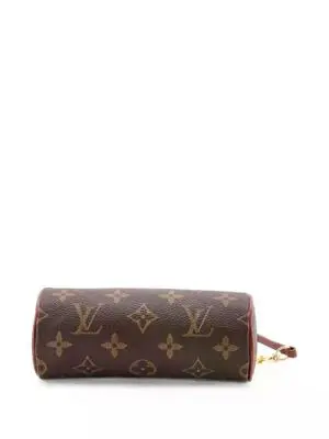 LOUIS VUITTON Papillon Pochette Monogram Canvas Mini Clutch Bag