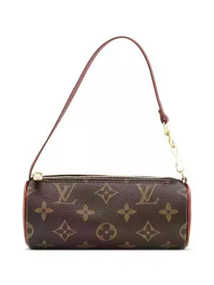 LOUIS VUITTON Papillon Pochette Monogram Canvas Mini Clutch Bag