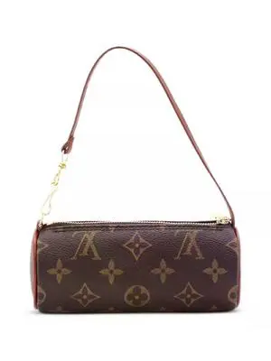 LOUIS VUITTON Papillon Pochette Monogram Canvas Mini Clutch Bag