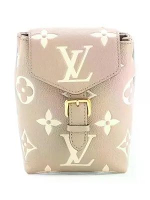 LOUIS VUITTON Tiny Bicolor Monogram Empreinte Giant Backpack - Neutrals