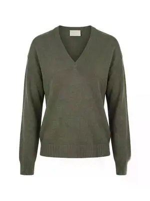 DRUMOHR V-neck Merino Sweater - Green