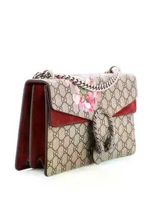 Gucci Dionysus Bag Blooms Print Gg Coated Canvas Small Shoulder Bag