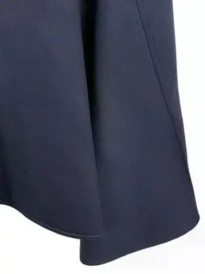 Plan C Panelled Asymmetric Midi Skirt