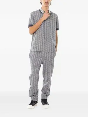 Lacoste Monogram-print Polo Shirt