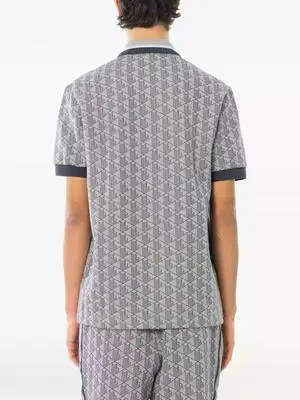 Lacoste Monogram-print Polo Shirt