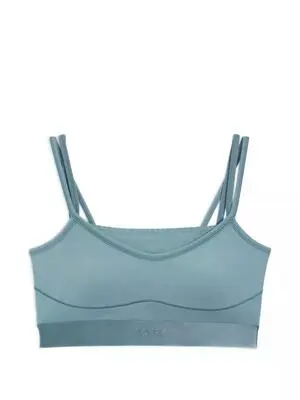 BOSS Edele Logo-band Sports Bra - Blue
