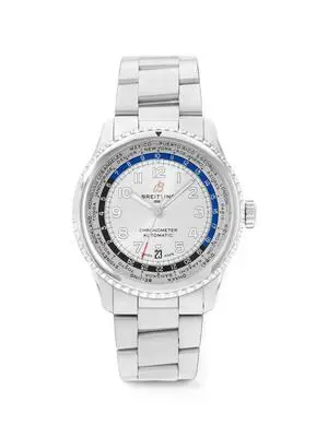 Breitling Aviator 8 Unitime 43mm Watch - Silver