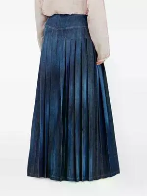 DIESEL® Pleated Maxi Skirt