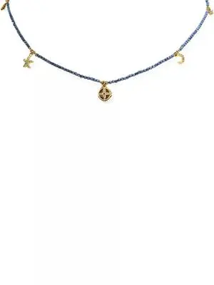 MADISON Multi-charm Beaded Necklace