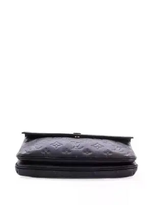 LOUIS VUITTON Twice Handbag Monogram Empreinte Leather Crossbody Bag