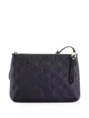 LOUIS VUITTON Twice Handbag Monogram Empreinte Leather Crossbody Bag