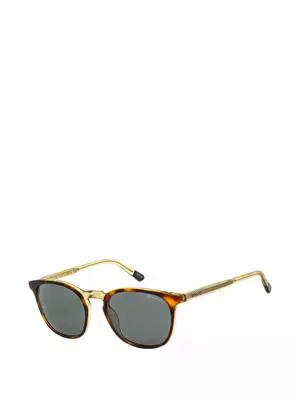Gant Tortoiseshell-effect Square-frame Sunglasses