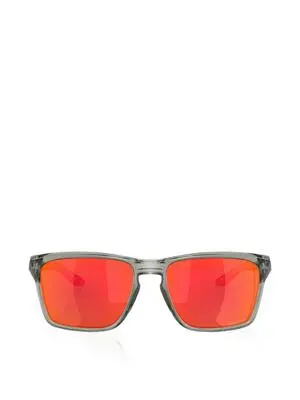 Oakley Sylas Rectangle-frame Sunglasses - Grey