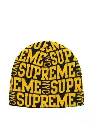 Supreme Reversible Camo-print Beanie Hat - Black