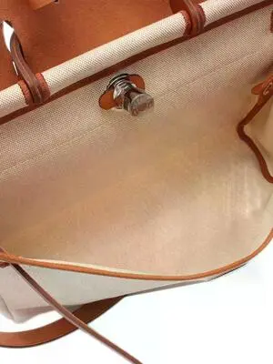 Hermès 2024 Toile Herbag Zip 39 Satchel