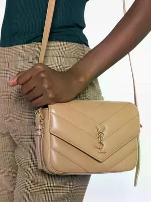 Saint Laurent Loulou Quilted Leather Cross Body Bag