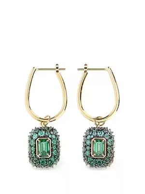 SWAROVSKI Sublima Crystal-embellished Drop Earrings - Gold