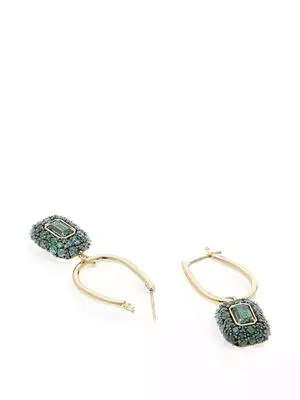 SWAROVSKI Sublima Crystal-embellished Drop Earrings