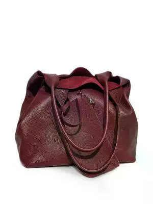 IACUCCI Pebbled Leather Tote Bag