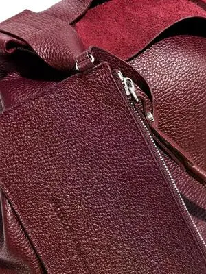 IACUCCI Pebbled Leather Tote Bag