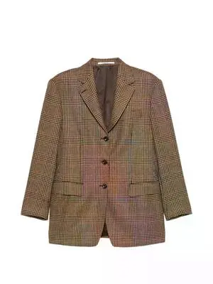 Tagliatore Prince Of Wales Check Single-breasted Blazer - Neutrals