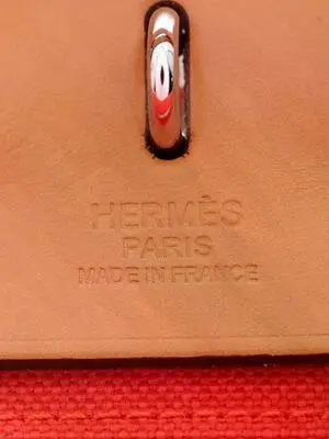 Hermès 2017 Toile Herbag Zip 31 Satchel - Red