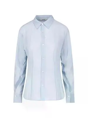 Auralee Button-up Shirt - Blue