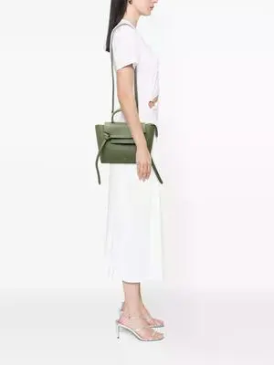 Celine 2009 Micro Grained Calfskin Belt Bag Satchel