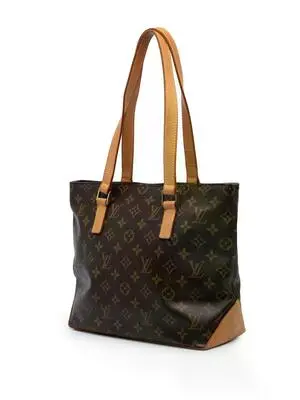 LOUIS VUITTON 2002 Monogram Cabas Piano Tote Bag