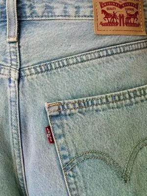 LEVI'S Washed Denim Shorts