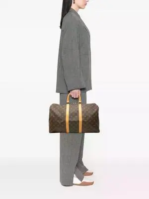 LOUIS VUITTON 1997 Monogram Keepall 45 Travel Bag