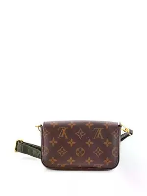 LOUIS VUITTON Felicie Strap & Go Handbag Monogram Canvas Crossbody Bag