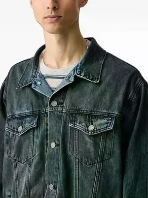 LEVI'S Relaxed Trucker Faded Denim Jacket