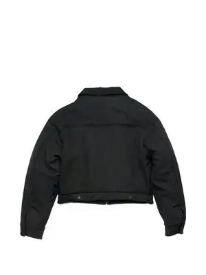 STOCKHOLM SURFBOARD CLUB Alva Logo-patch Jacket - Black