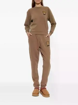 Moschino Teddy Bear-patch Sweatshirt - Brown