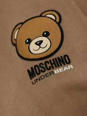 Moschino Teddy Bear-patch Sweatshirt - Brown