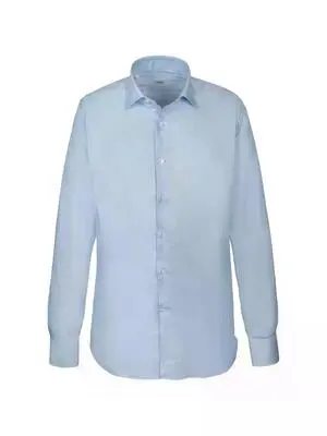 ALESSANDRO GHERARDI Button-down Long-sleeve Shirt - Blue