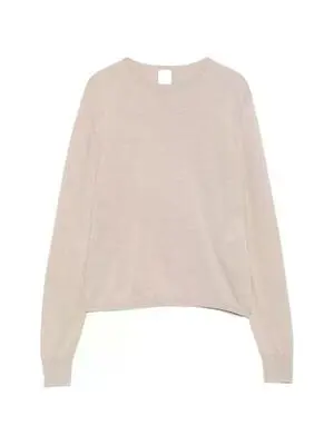 Eleventy Crew-neck Long-sleeve Sweater - Neutrals