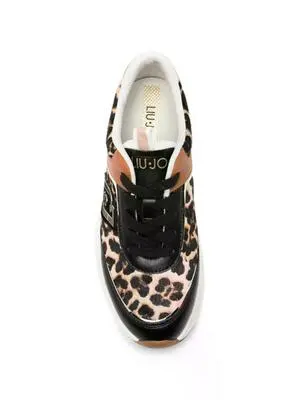 Liu Jo Leopard-print Panelled Sneakers