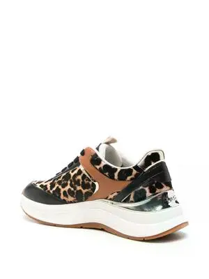 Liu Jo Leopard-print Panelled Sneakers