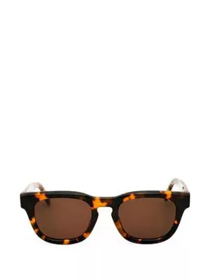 Palm Angels Echo Square-frame Sunglasses - Black