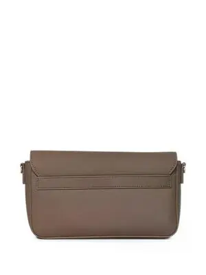 Moschino Logo-plaque Shoulder Bag - Brown