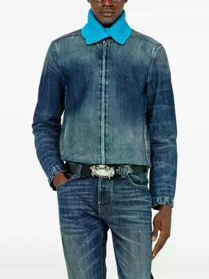DIESEL® D-glory-fsj Denim Jacket - Blue