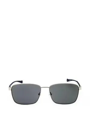 HARLEY-DAVIDSON Rectangle-frame Sunglasses - Silver